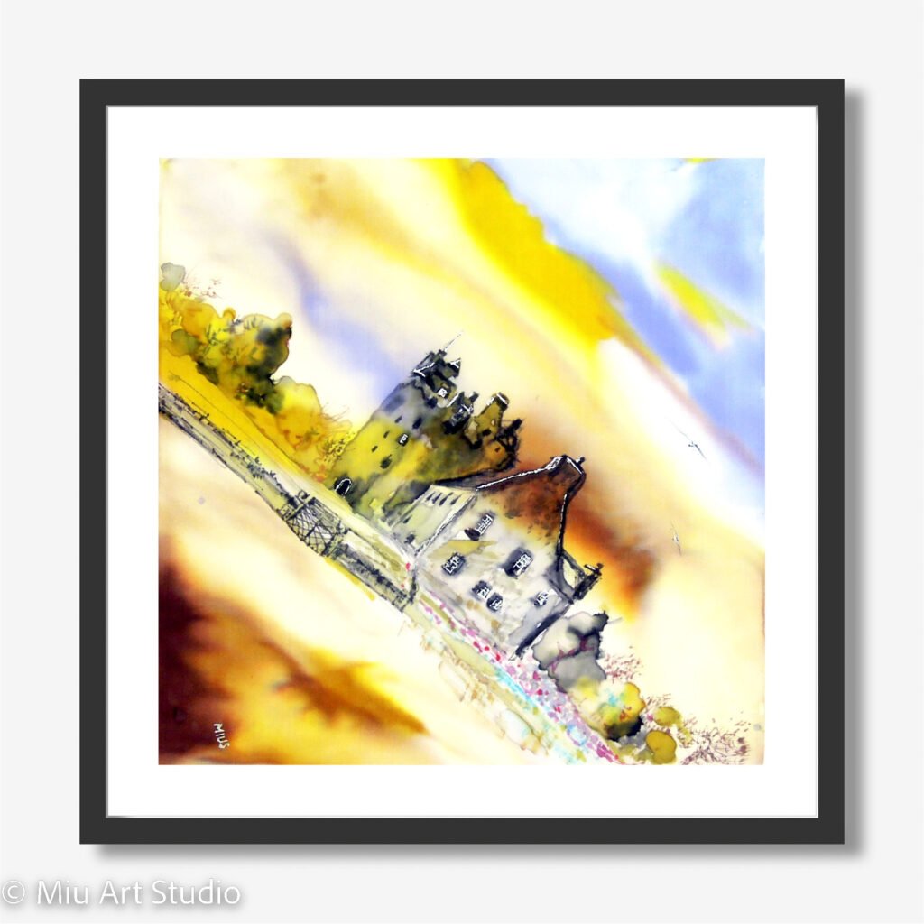 Braemar Bridge Art Print - Confessions of a Roaming Artist | Miu Art Studio