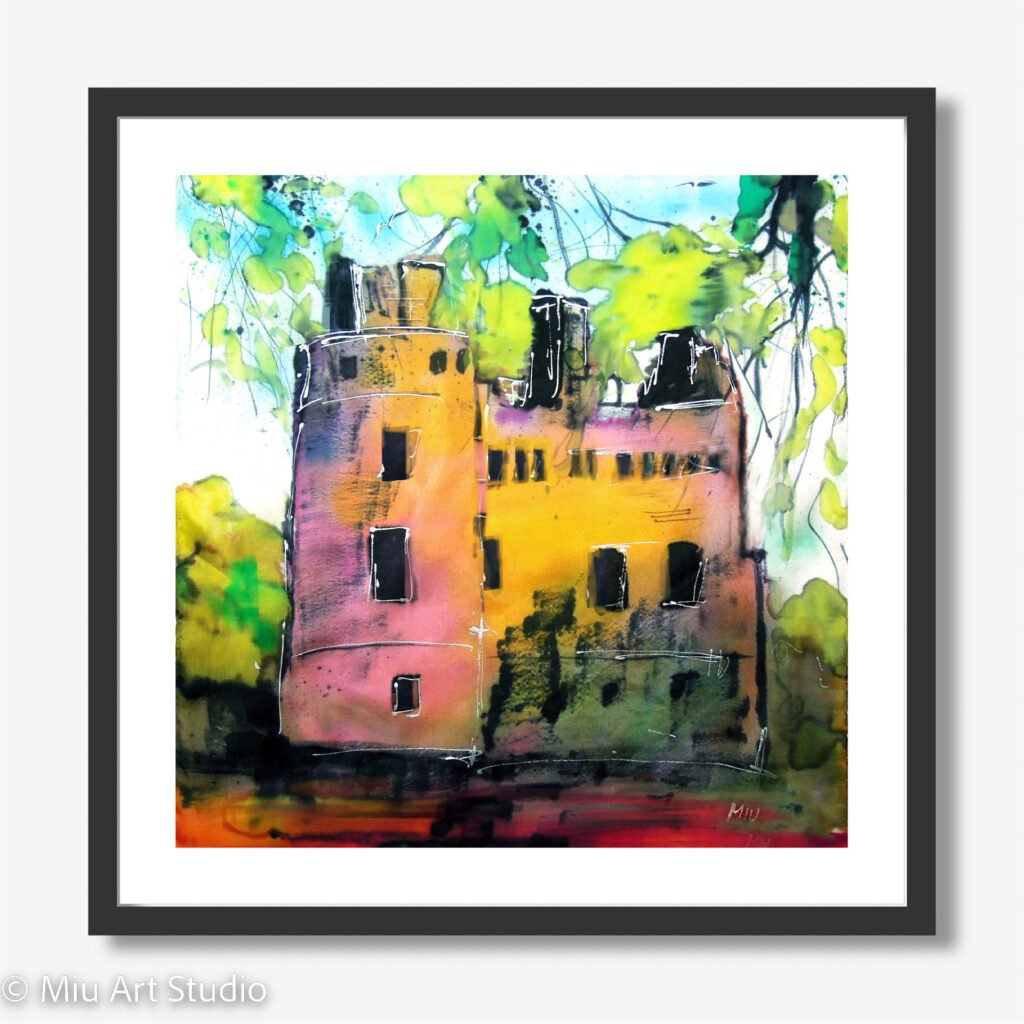 Braemar Bridge Art Print - Confessions of a Roaming Artist | Miu Art Studio