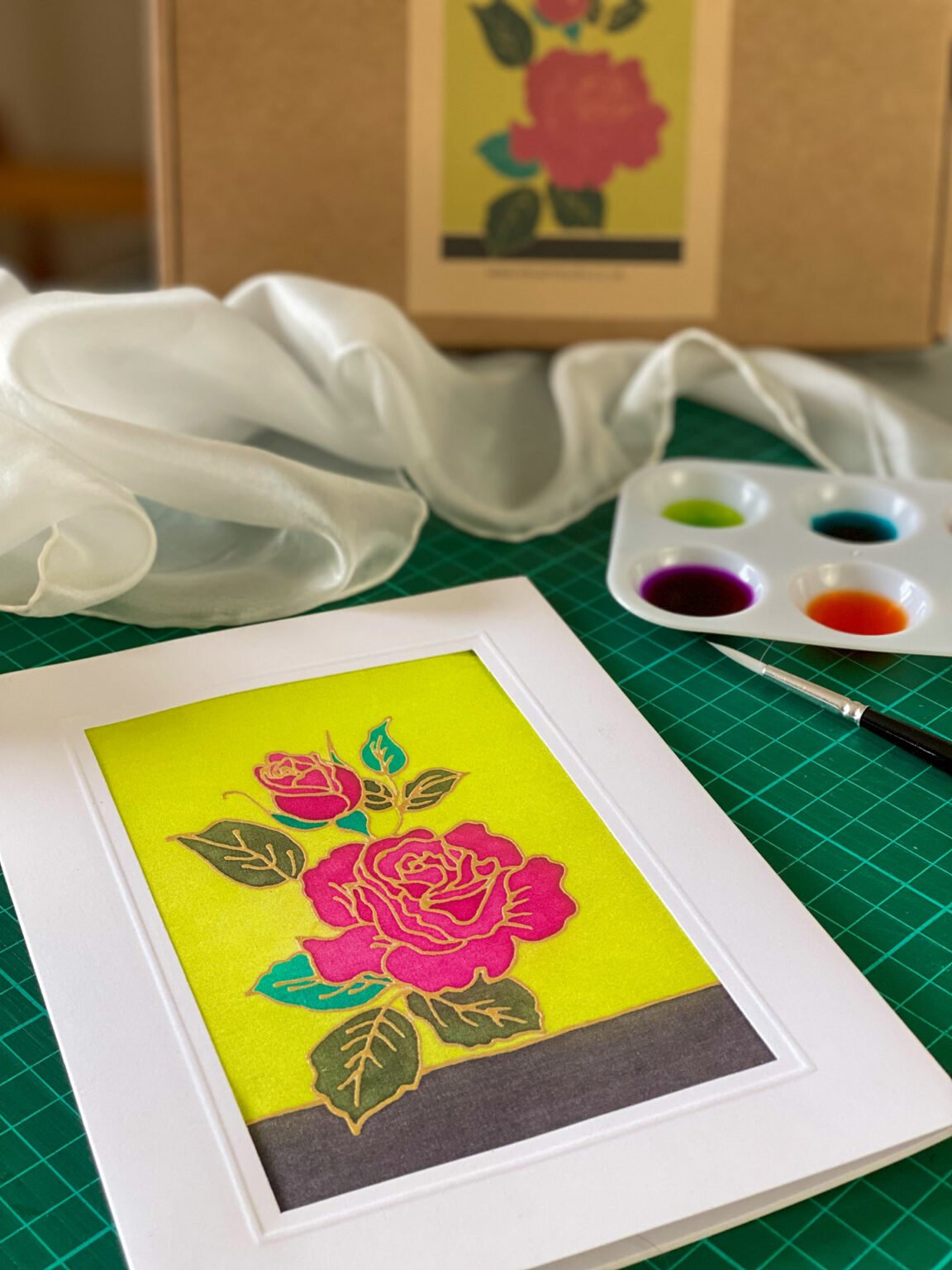 One Step to Return Art to Your Life: Transform with Silk Painting ...