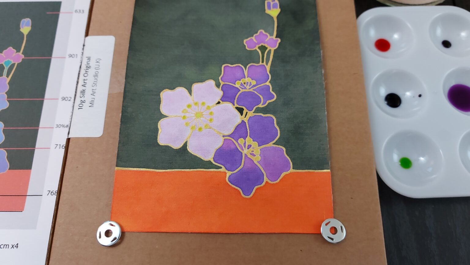 Beginner’s Silk Painting Workshop Kit No.1 – Complete Set with Video ...
