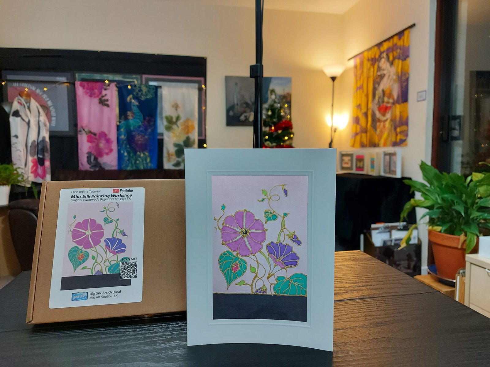 Beginner’s Silk Painting Workshop Kit No.1 – Complete Set with Video ...